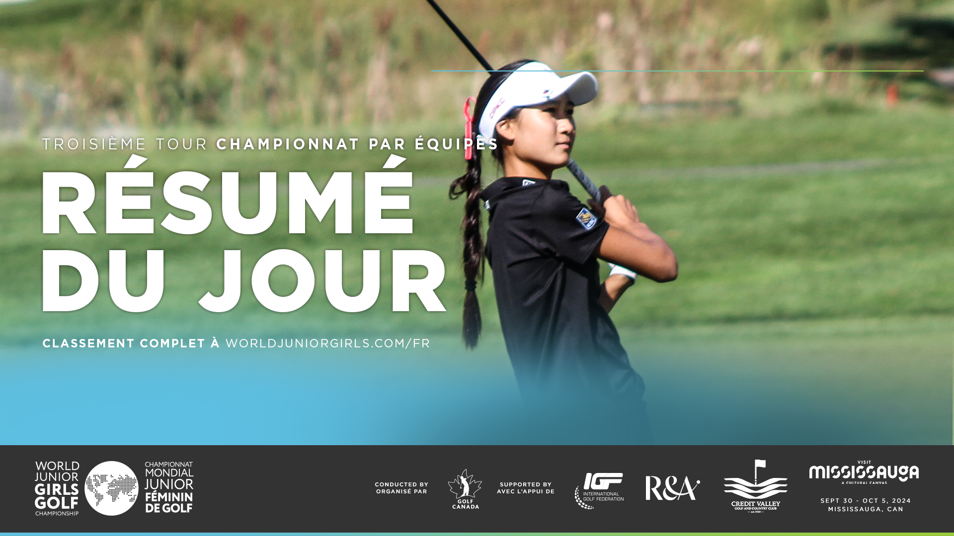 2 – 7 OCTOBRE 2023 - World Junior Girls Golf Championship
